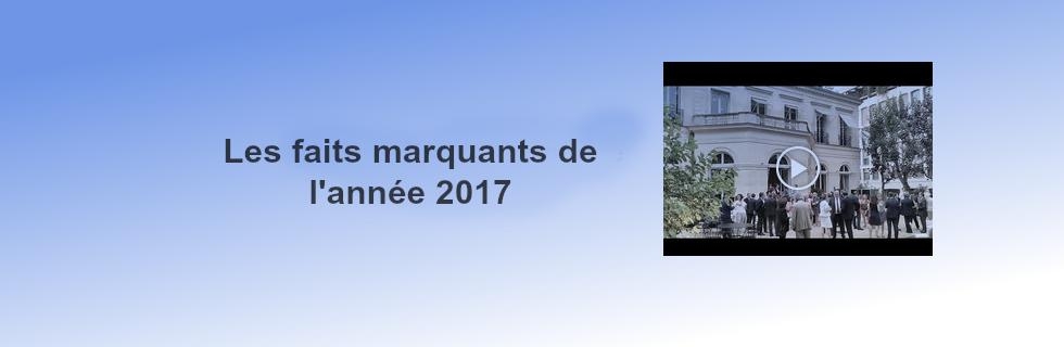 Faits marquants de 2017